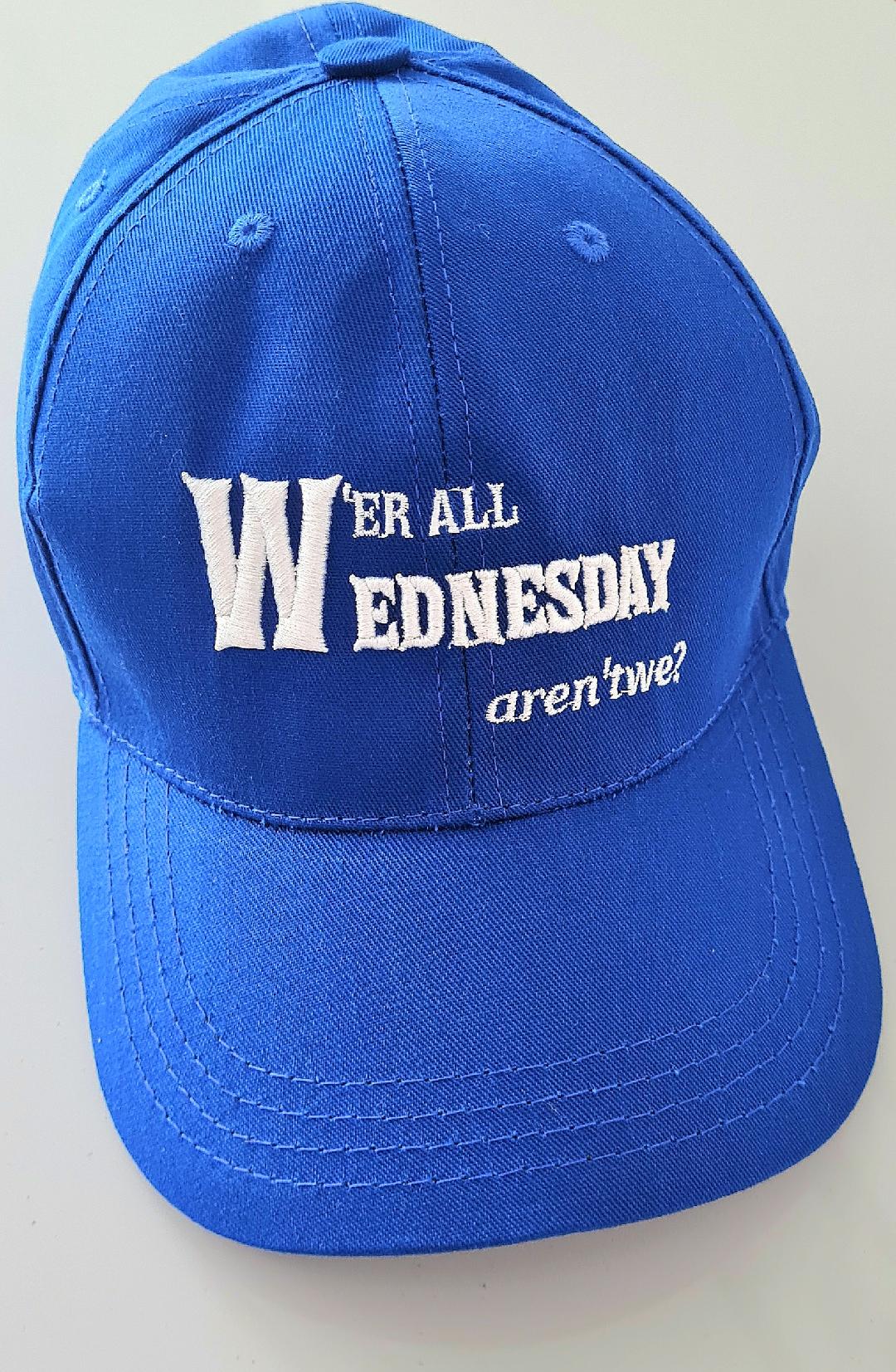 Wednesday 3D Embroidered Baseball Caps - Sheffield Retro Shop