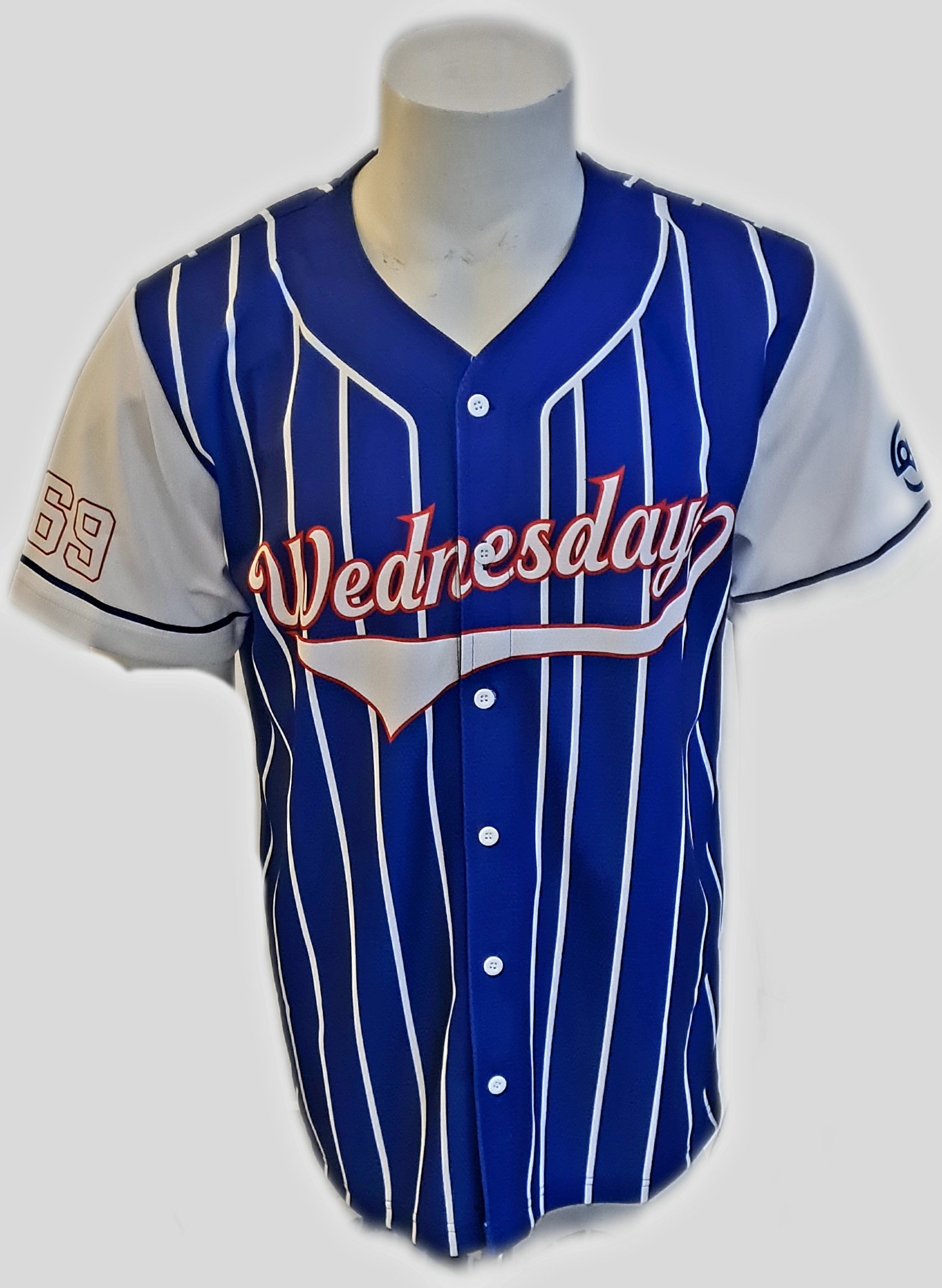 Wednesday Baseball Shirt - Sheffield Retro Shop
