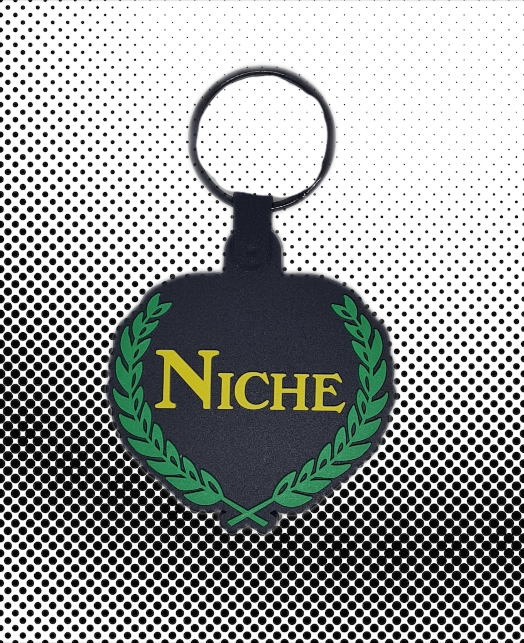 Niche Nightclub 2D PVC Keyring - Sheffield Retro Shop