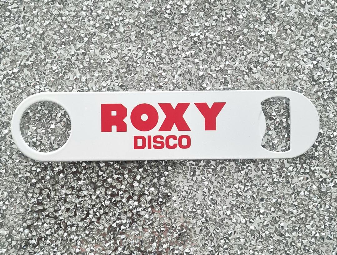 7" Roxy Disco Nightclub Bottle Opener Bar Blade - Sheffield Retro Shop